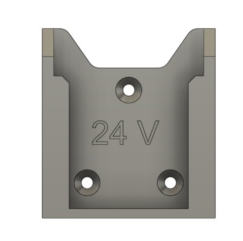 Flex 24v Battery Holder, Organizer, Wall Mount, Power Tool Storage ...