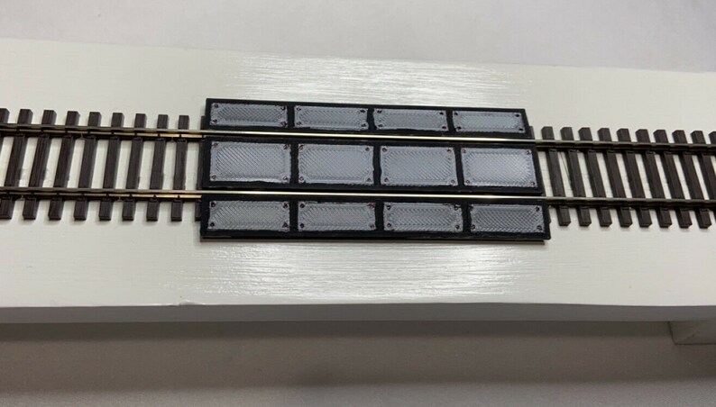 HO Scale 2 Lane Concrete Grade Crossings 3 Piece Set, PACK OF 3!! - Etsy