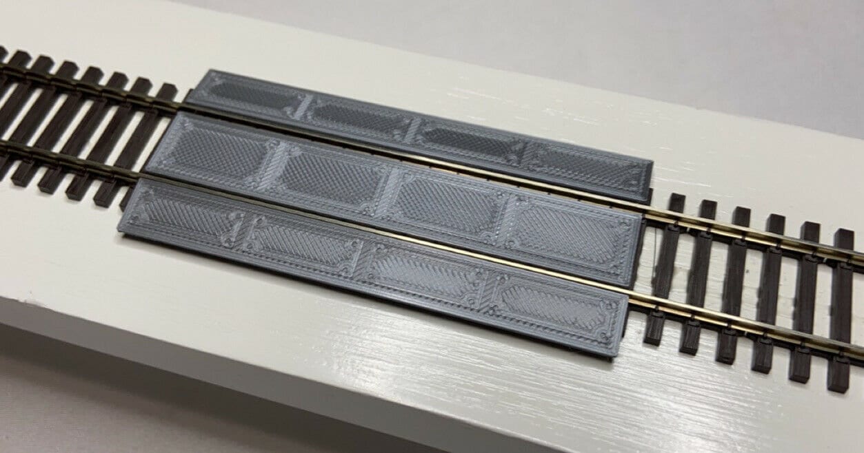 HO Scale 2 Lane Concrete Grade Crossings 3 Piece Set, PACK OF 3!! - Etsy