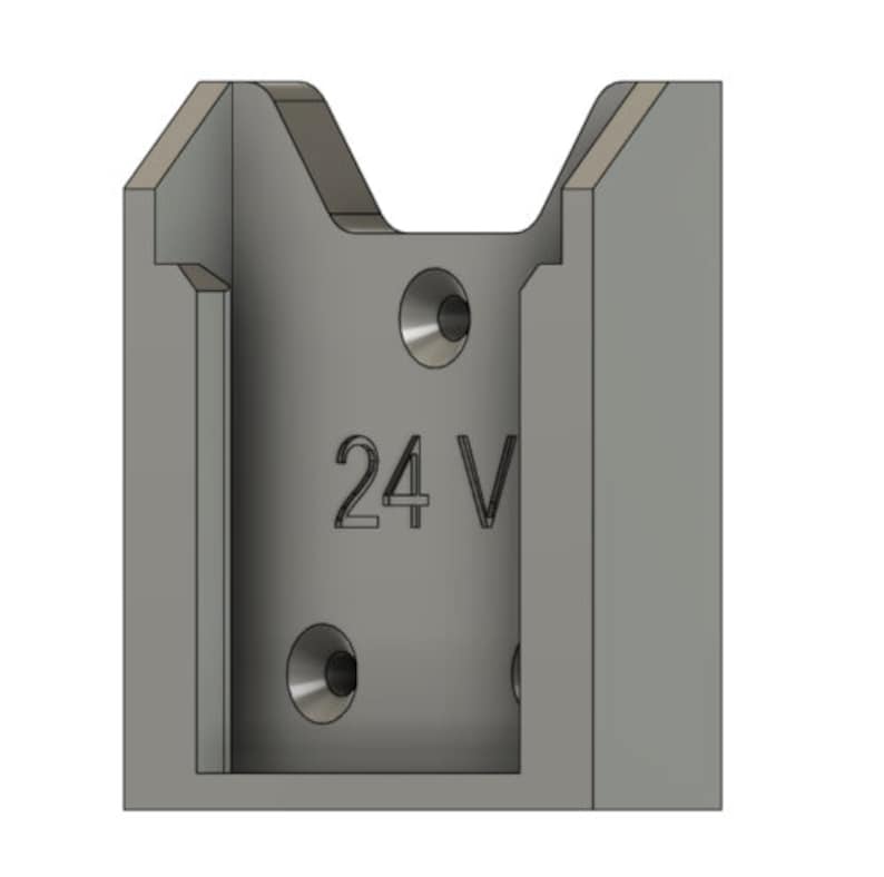 Flex 24v Battery Holder Organizer Wall Mount Power Tool - Etsy