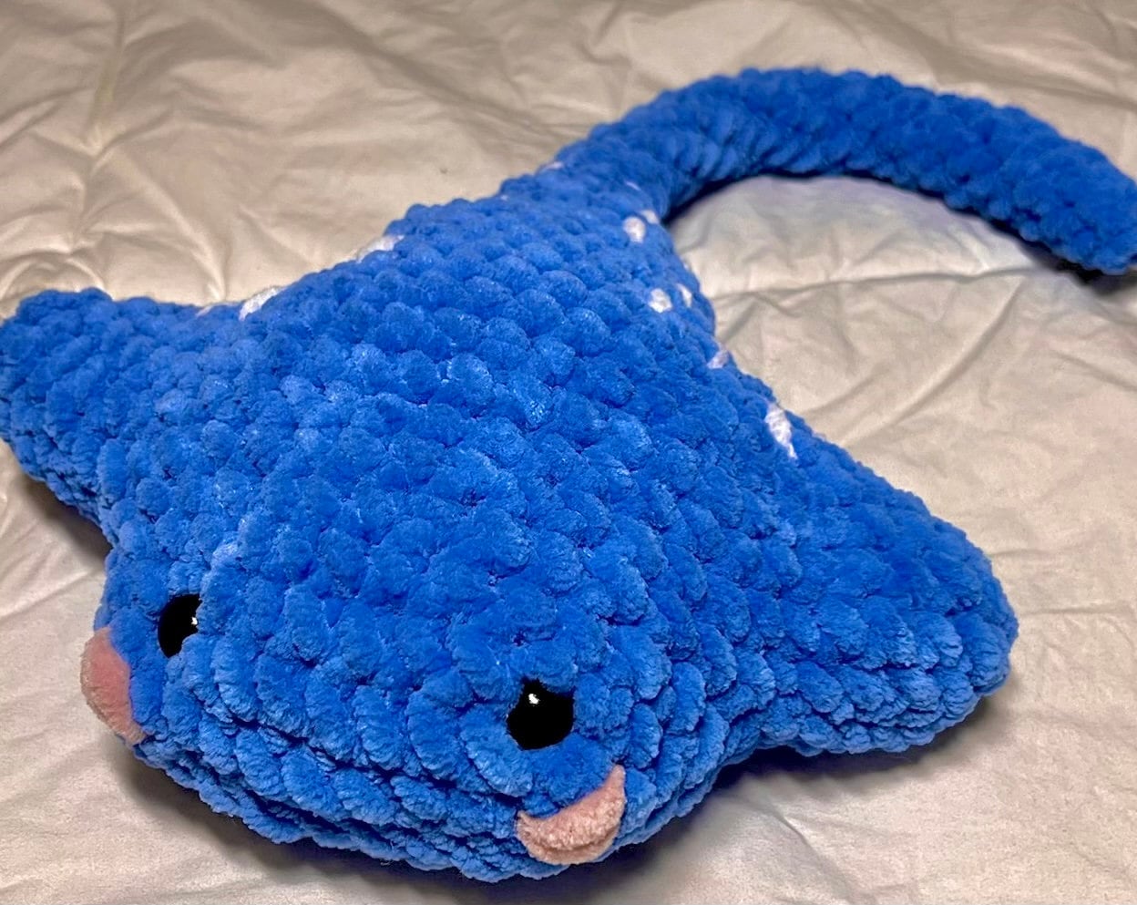 Stingray Plush, Manta Ray Plush, Soft Sensory Toy, Cute, Kawaii, Sea ...