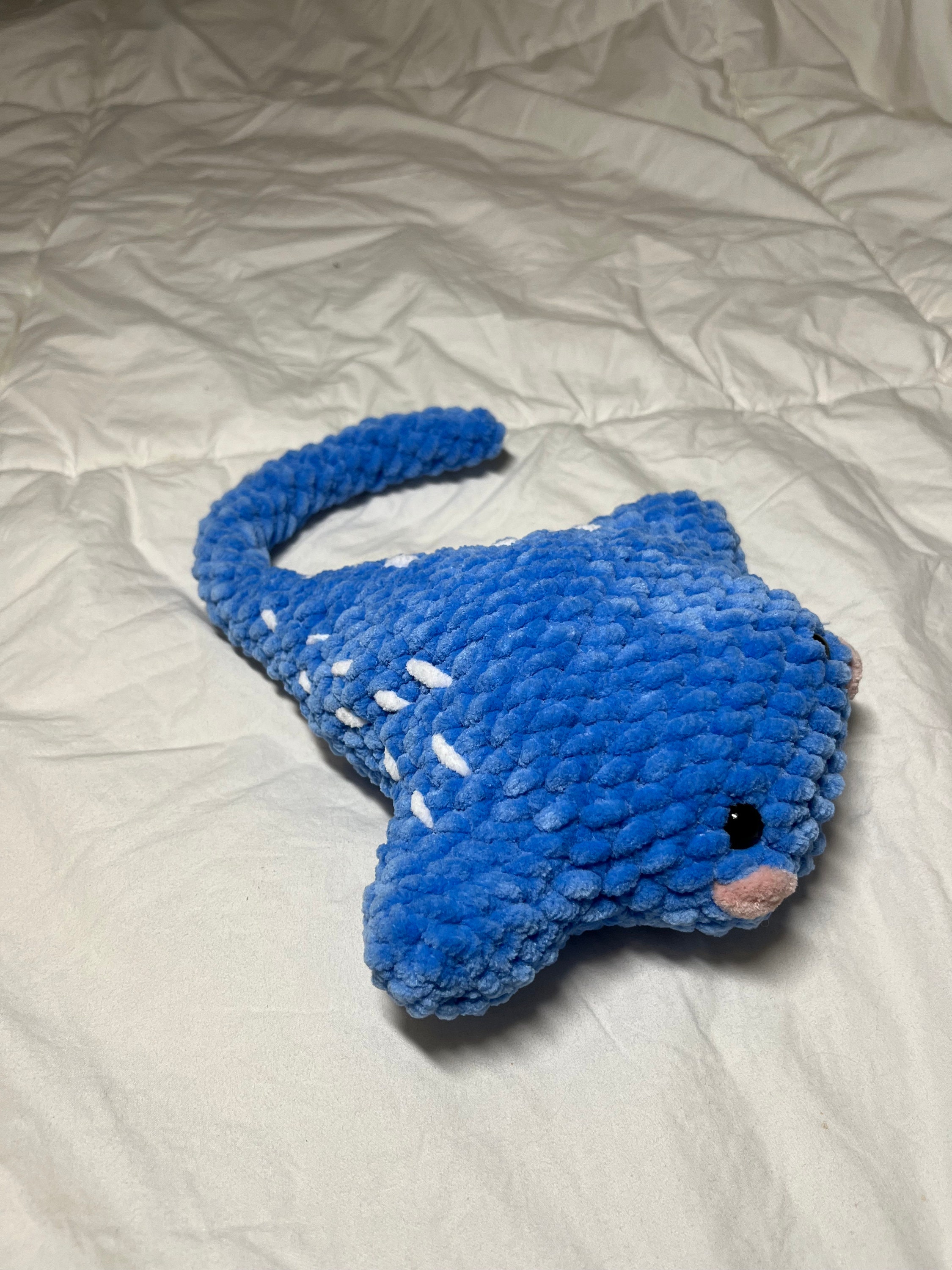 Stingray Plush, Manta Ray Plush, Soft Sensory Toy, Cute, Kawaii, Sea ...