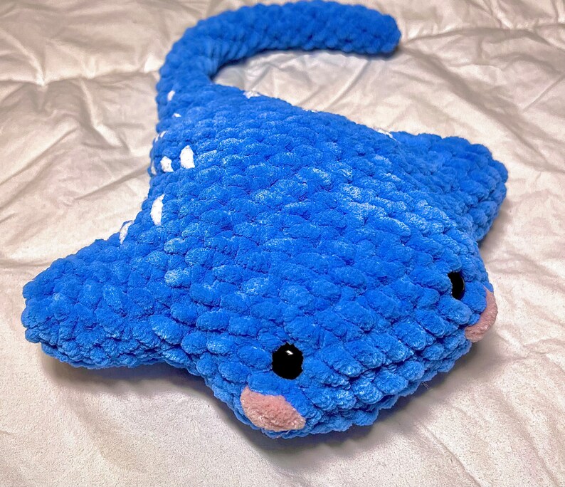 Stingray Plush, Manta Ray Plush, Soft Sensory Toy, Cute, Kawaii, Sea ...