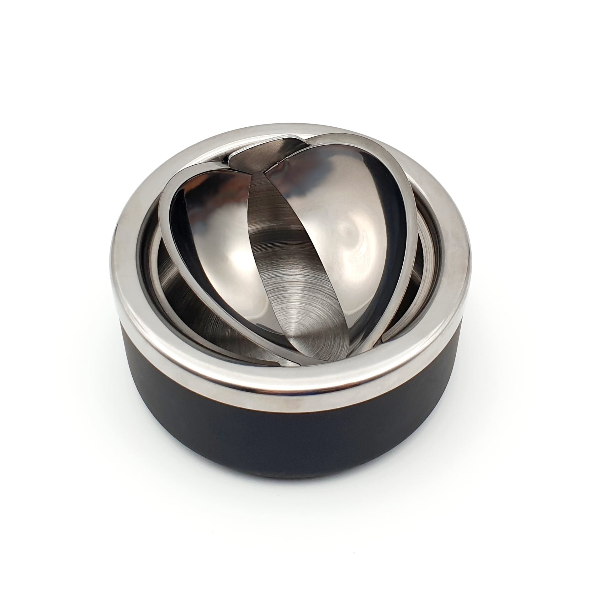 Smokeless Stainless Steel Ashtray With Lid for Cigarettes / - Etsy