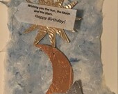 Sun Moon & Stars Birthday Card - Etsy