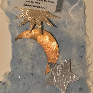 Sun, Moon & Stars Birthday Card - Etsy