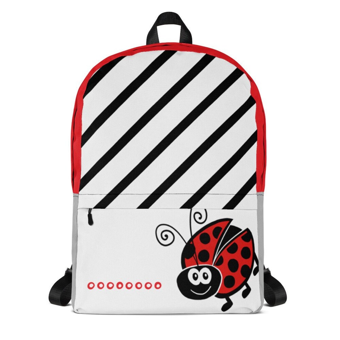 Ladybug Kids Backpack - Little Beanzie | Big Kids & Toddler Backpack ...