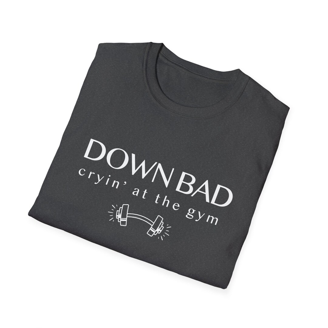 Down Bad Unisex Softstyle T-shirt, TTPD T-shirt, Down Bad Shirt, Down ...