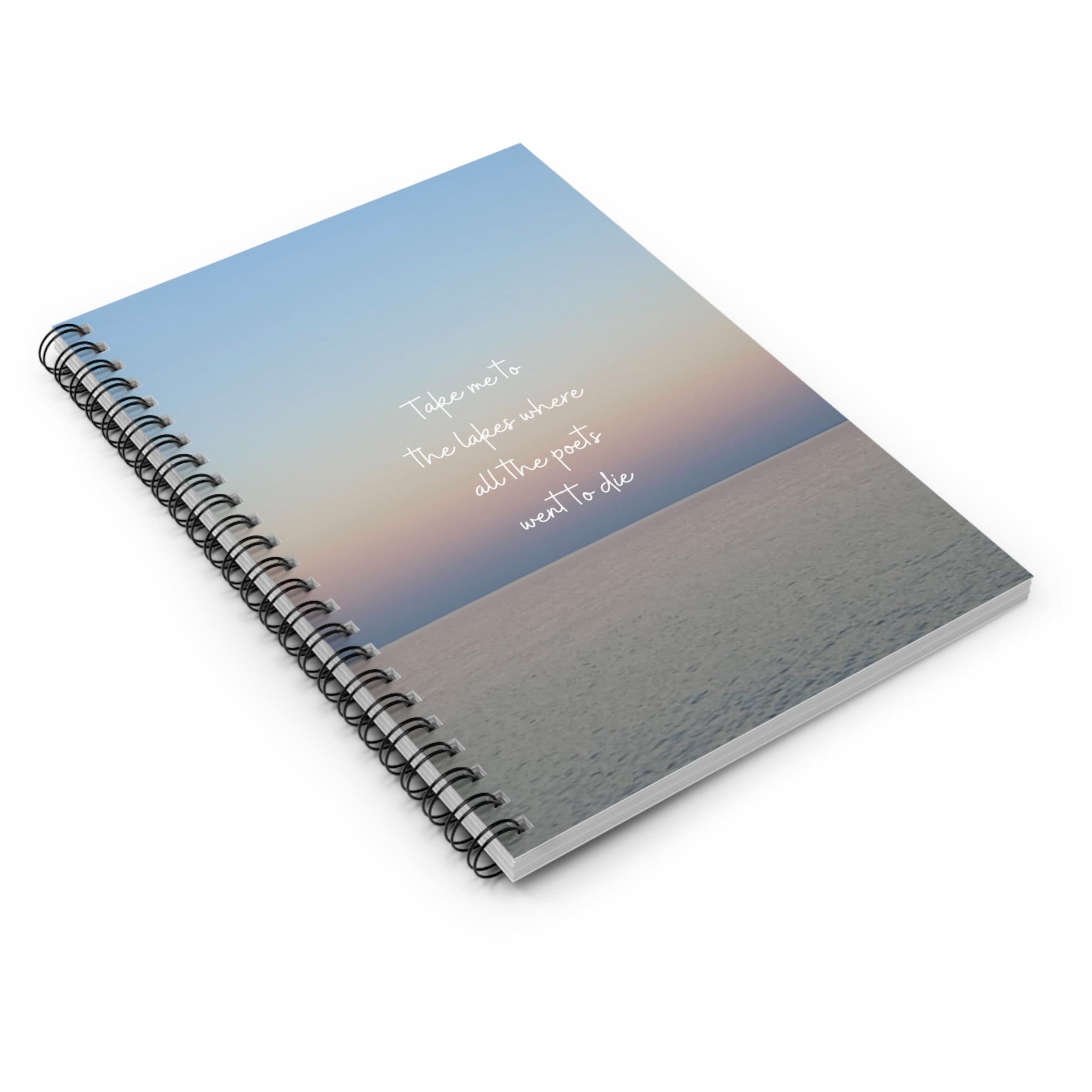 The Lakes Taylor Swift Inspired Spiral Notebook Ruled Line, Taylor ...