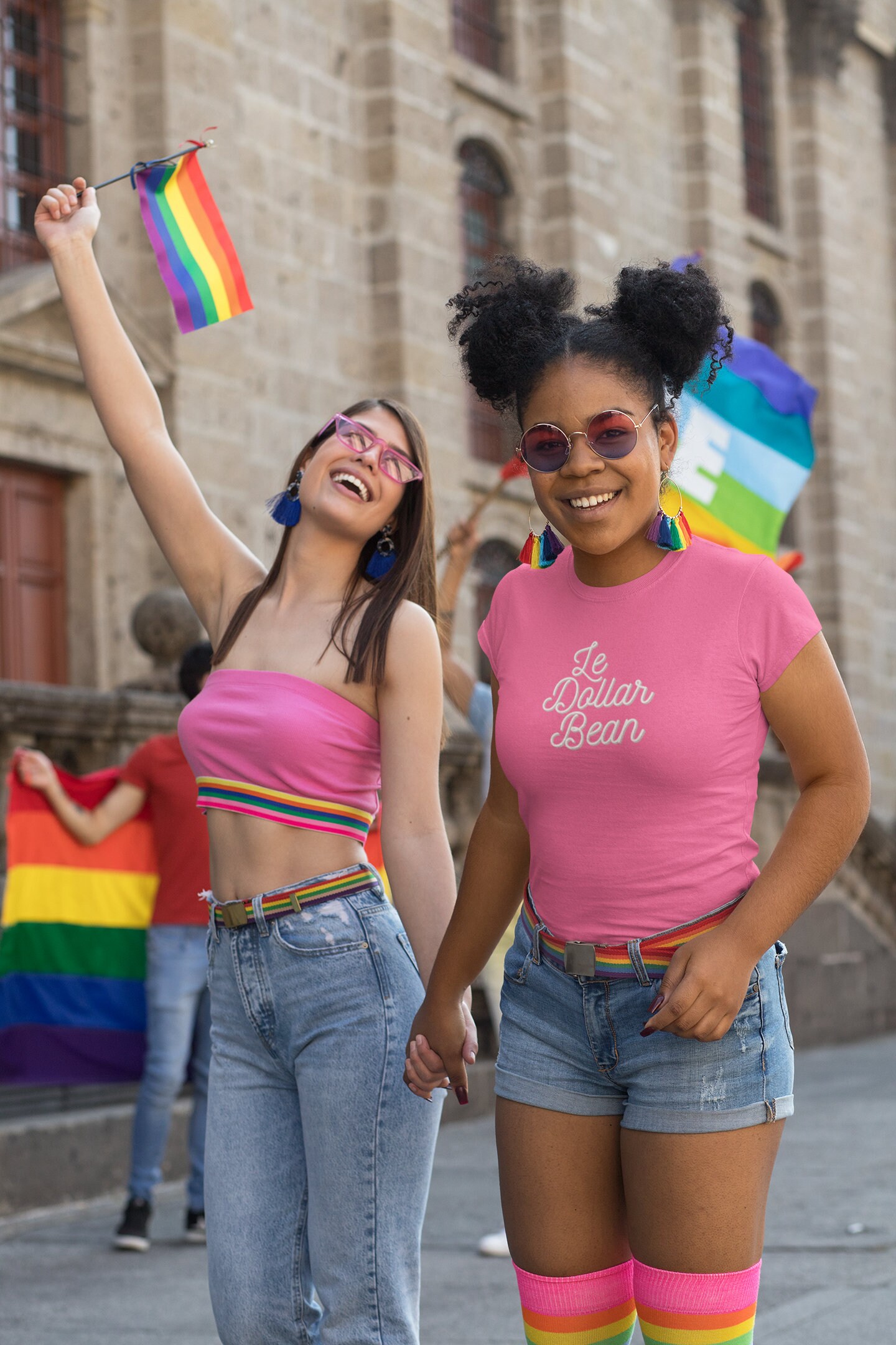 Le Dollar Bean Shirt LGBTQ Unisex BC Soft Cotton T-Shirt | Etsy