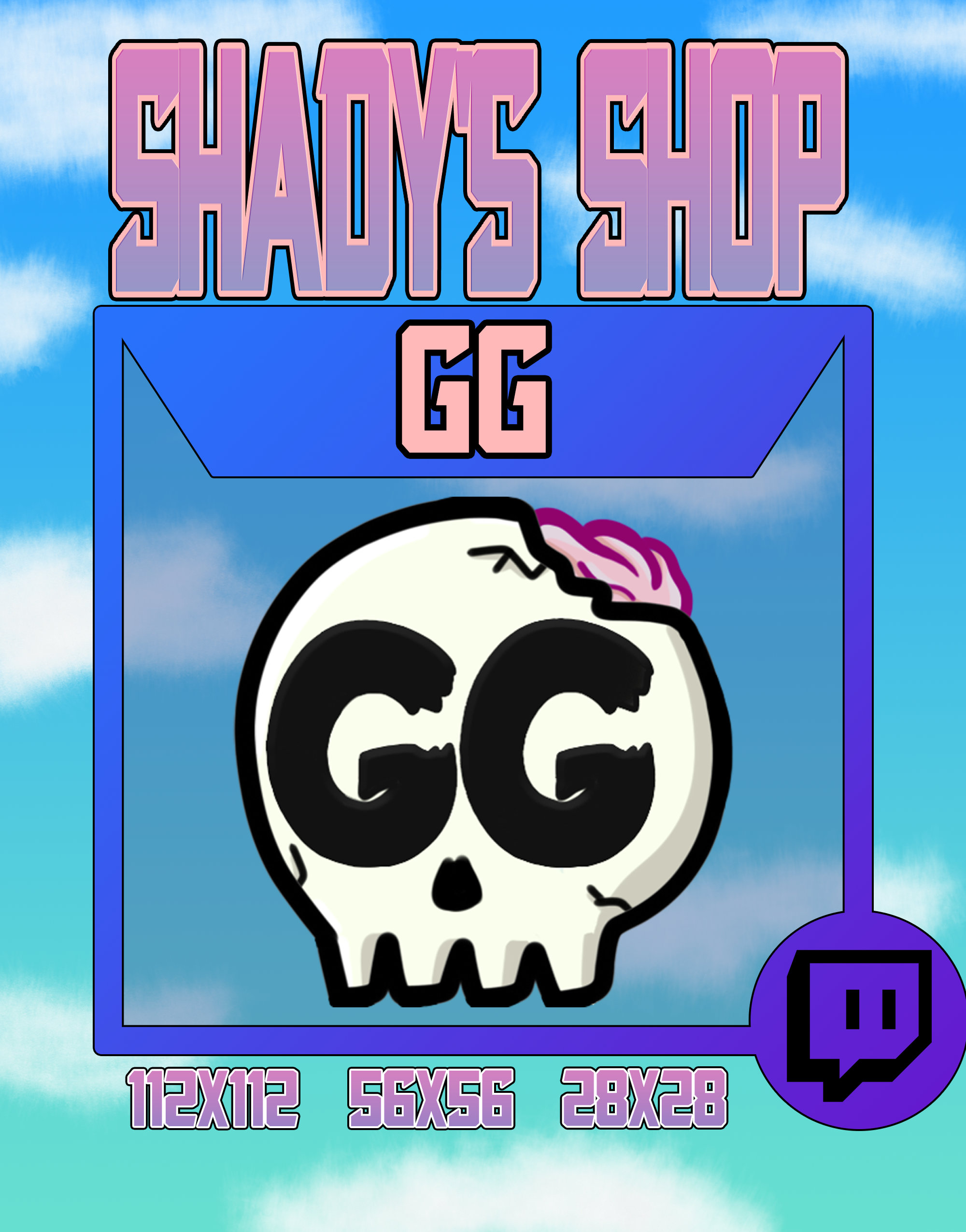 Twitch Emote GG Emote - Etsy UK