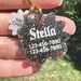 Unique Gothic Pet ID Tags With 'microchipped' Charm, Custom Dog Tag ...