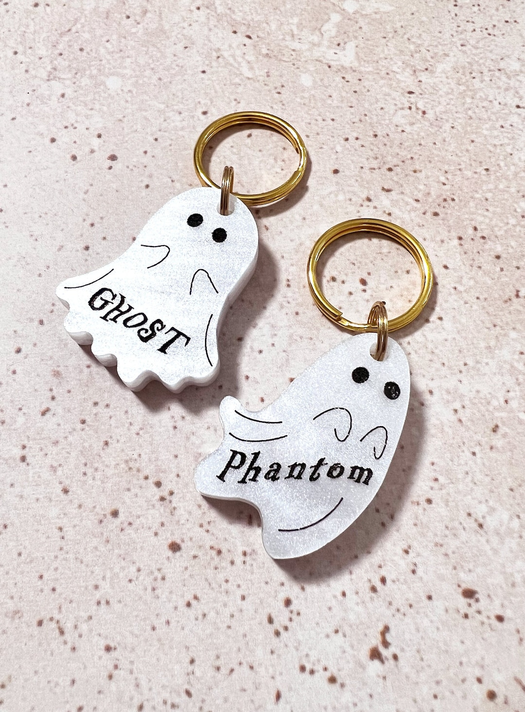 Custom Ghost Dog Name Tag, Cat Id Tag, Silent Dog Tag, Dog Id Tag ...