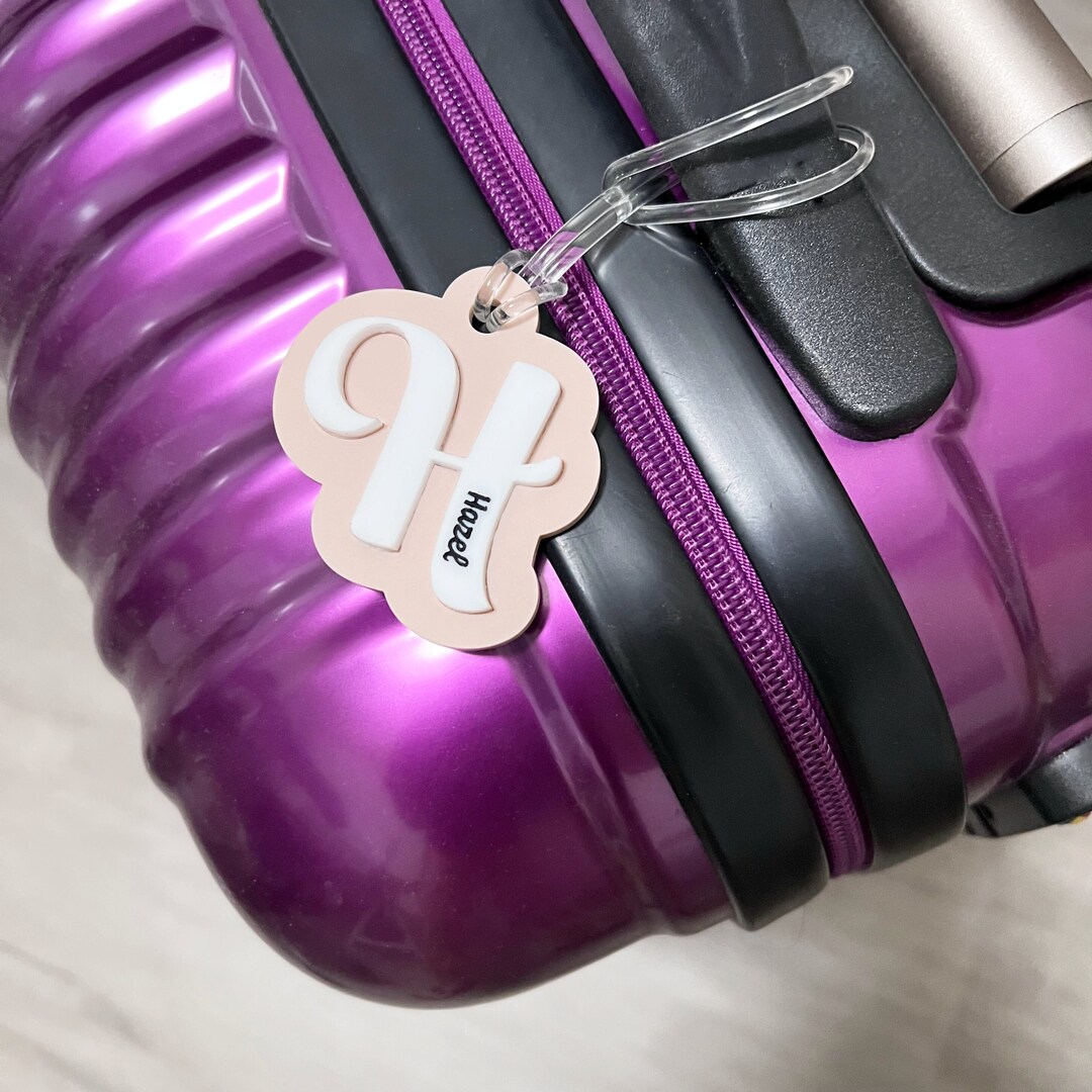 Initial Luggage Tag, Letter Travel Tags Personalized, Alphabet Luggage ...