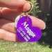 Unique Gothic Pet ID Tags With 'microchipped' Charm, Custom Dog Tag ...