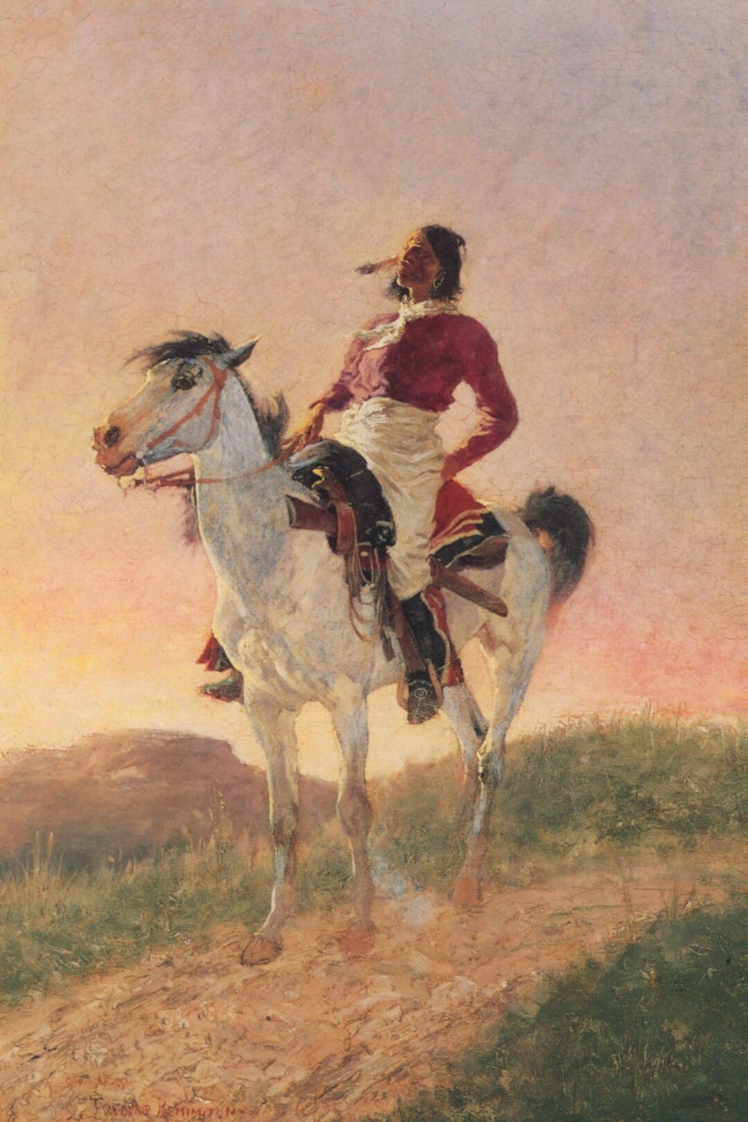 Modern Comanche by Frederic Remington Western Giclee Art Print as ...