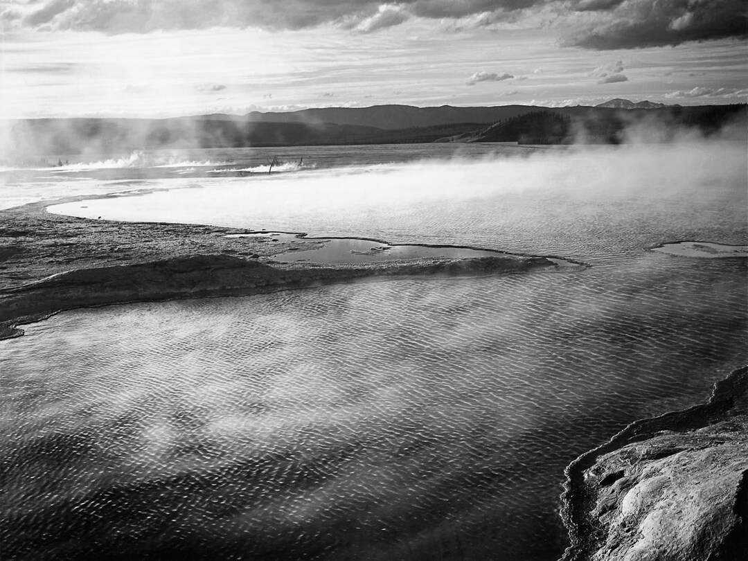Fountain Geyser Pool Parque Nacional Yellowstone, Wyoming Lienzo ...