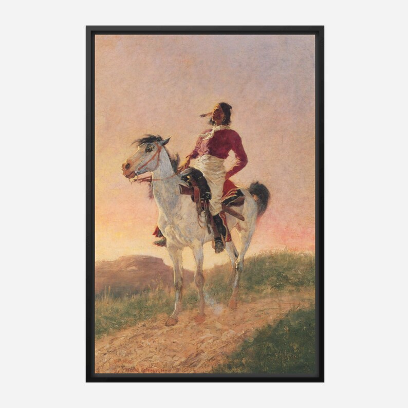 Modern Comanche by Frederic Remington Western Giclee Art Print as ...
