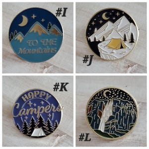 Adventure Enamel Pins - Etsy