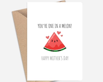 Printable Cute Bohemian Style Mother's Day Card Instant - Etsy