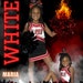 Cheerleading Editable Sports Template - Etsy
