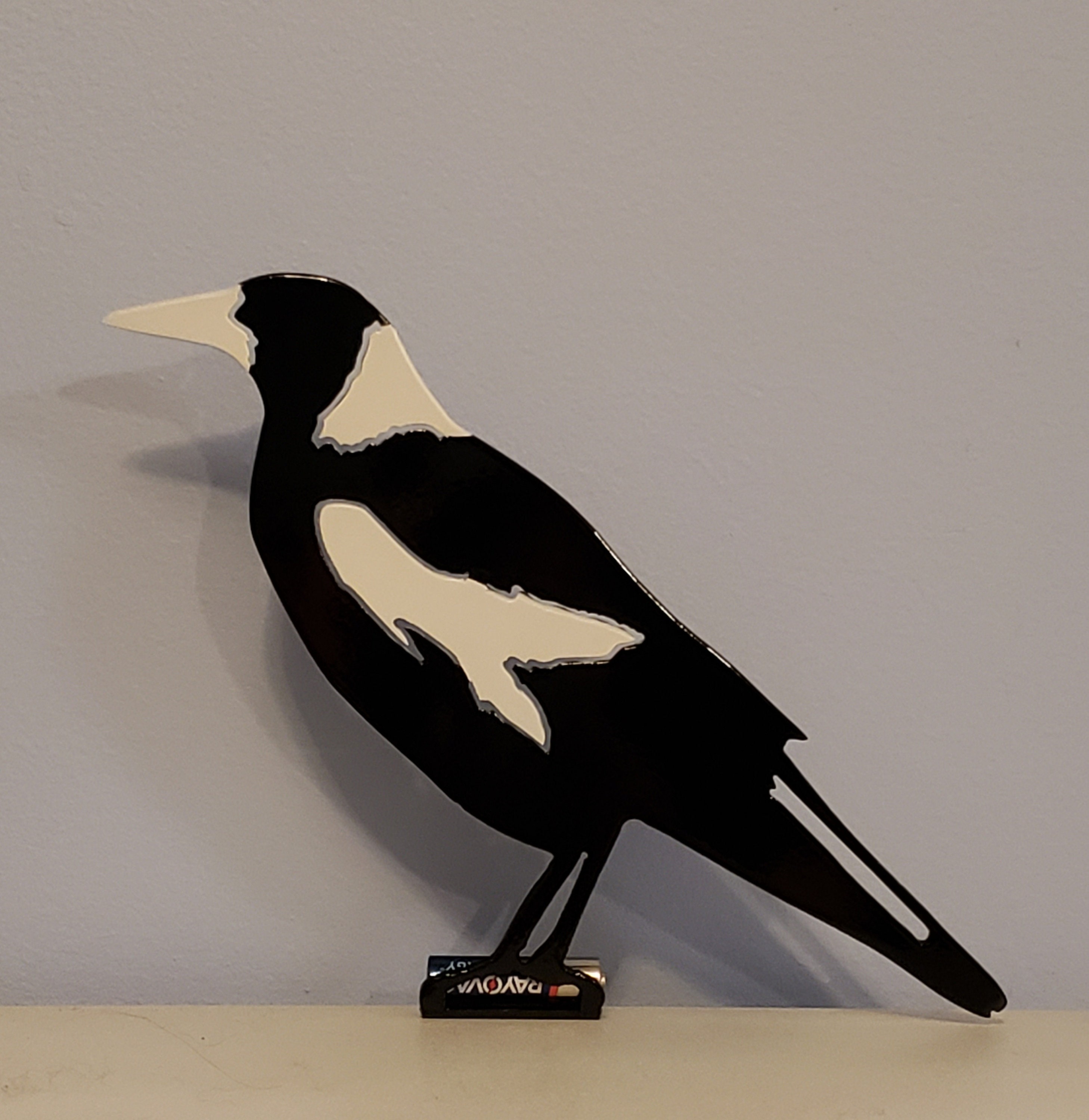 Magpie Metal Yard / Garden Art - Etsy