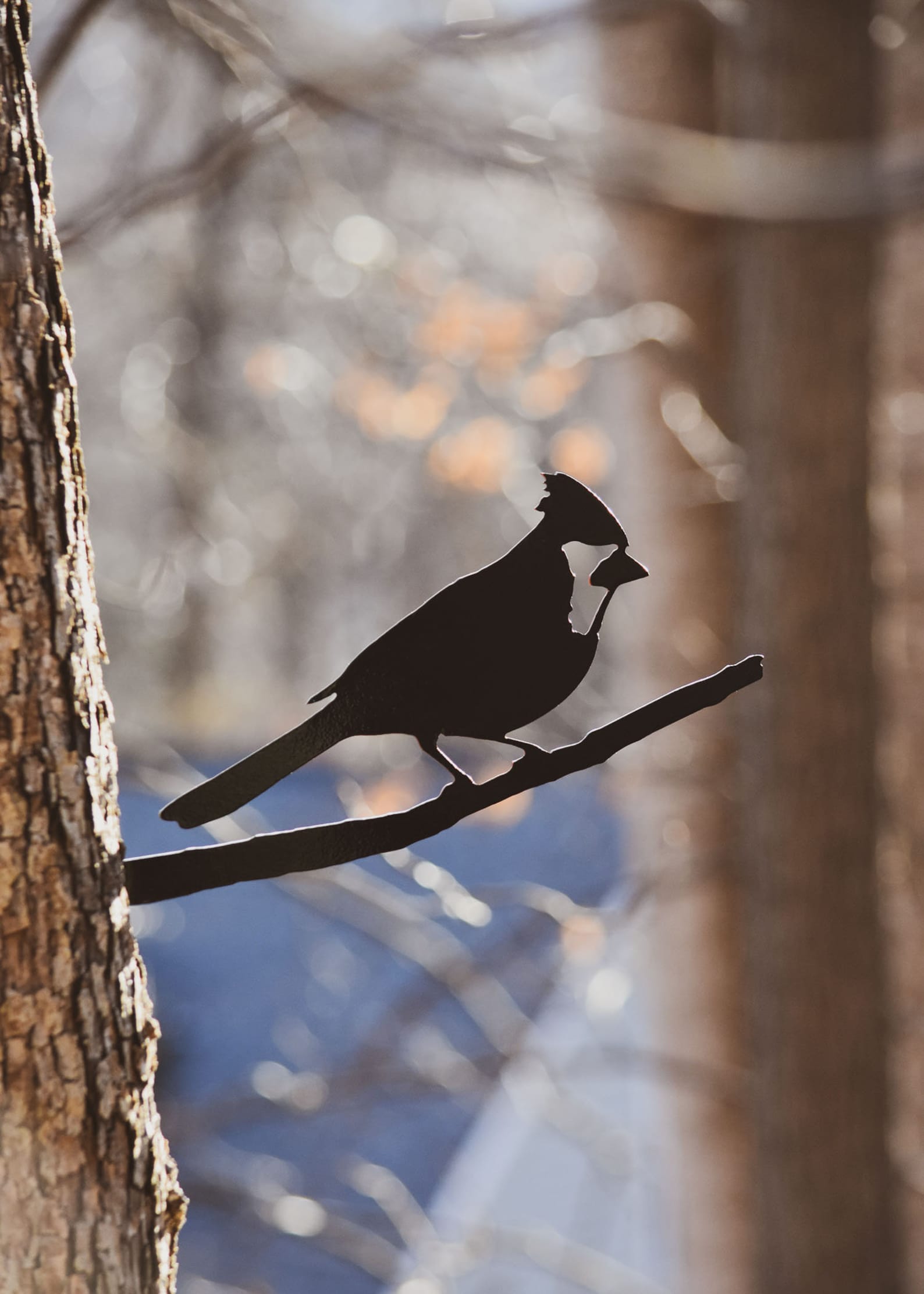 Cardinal Metal Bird Yard Garden Art Gift Free Shipping - Etsy