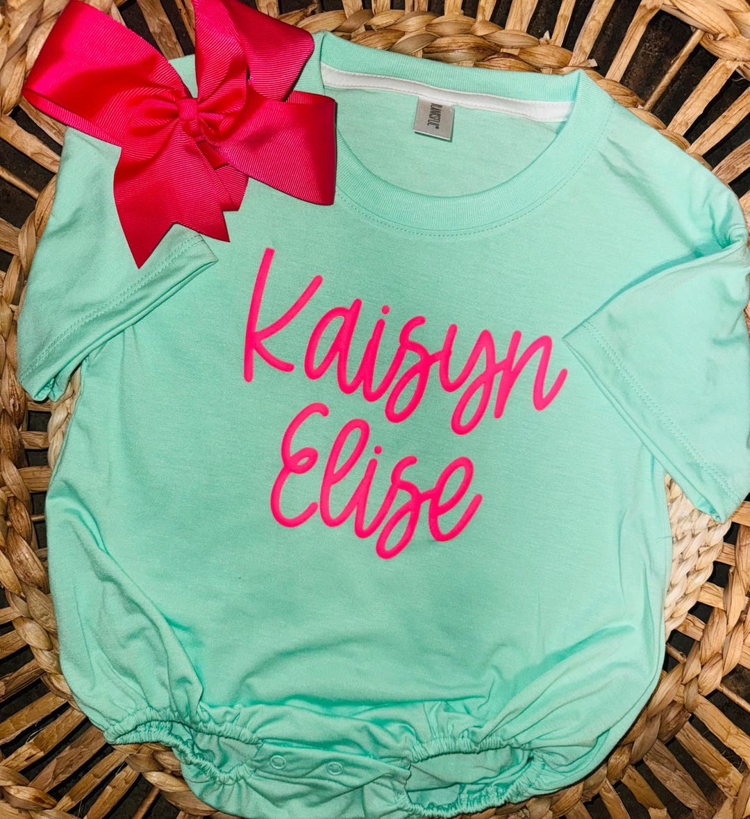 Kids Custom Name Puff Vinyl Shirt, Customizable Shirt, Gift for Friend ...