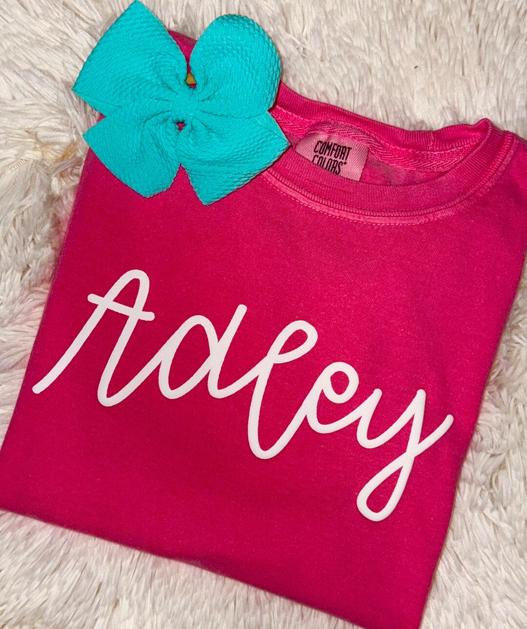 Kids Custom Name Puff Vinyl Shirt, Customizable Shirt, Gift for Friend ...