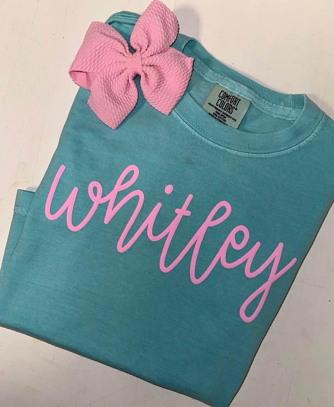 Kids Custom Name Puff Vinyl Shirt, Customizable Shirt, Gift for Friend ...