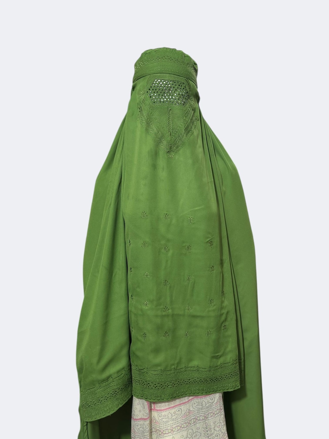 Afghan Chadri Burqa, Islamic Jilbab Burka With Topi Cap, Muslim Hijab ...
