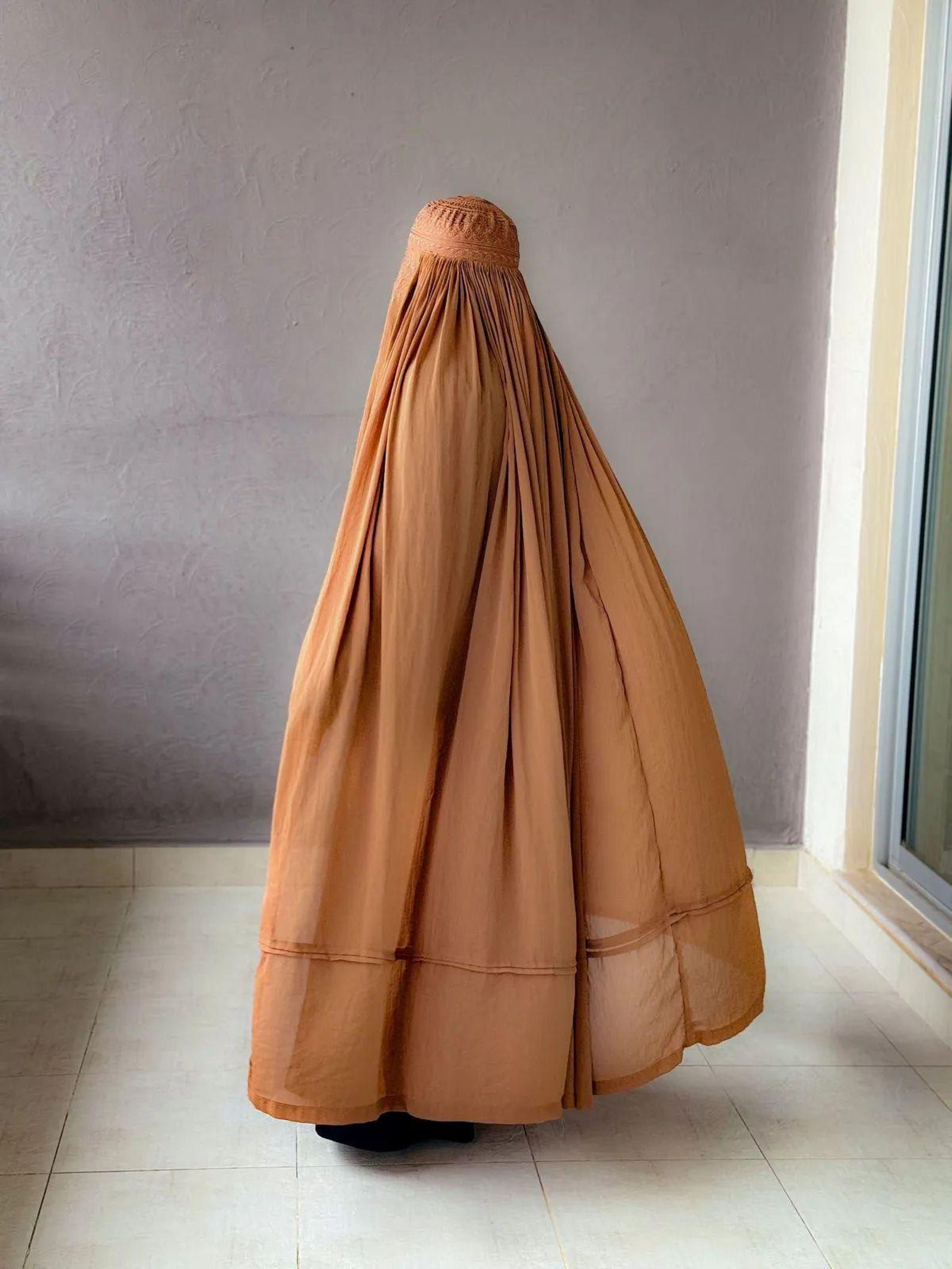 Black Afghan Topi Burqa: Chadri Jilbab Abaya Burka, Traditional Islamic ...