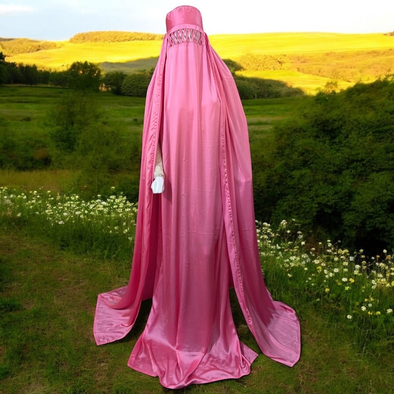 Afghan Topi Burqa, Islamic Burka With Front Open, Criss-cross Eyes ...