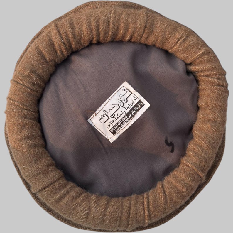 Wool Pakol – Chitrali Cap for Men – Traditional Afghan Pakul Topi ...