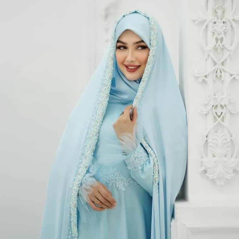 Full Length Chadar E Uqad – Overhead Front Open Veil, Modest Women’s ...
