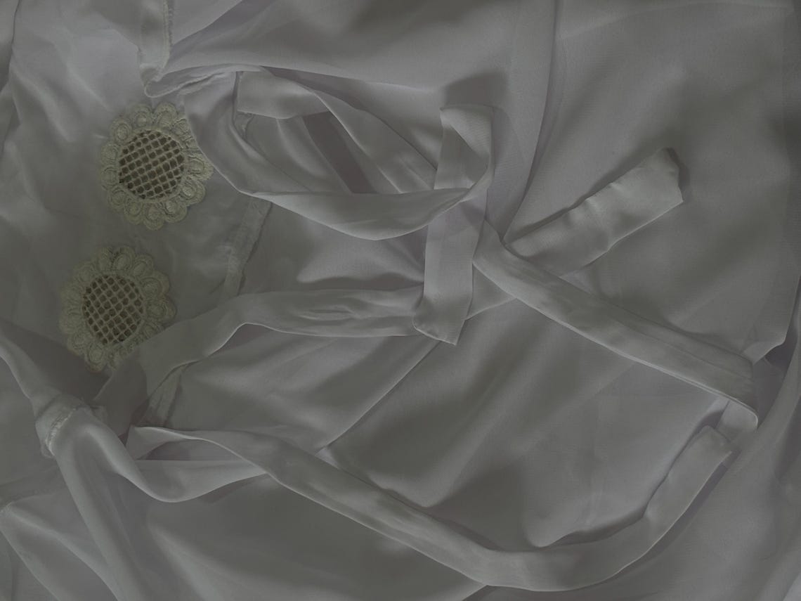Handmade Islamic Kashmiri Burqa With Floral Eyes Mesh, Sleeveless ...
