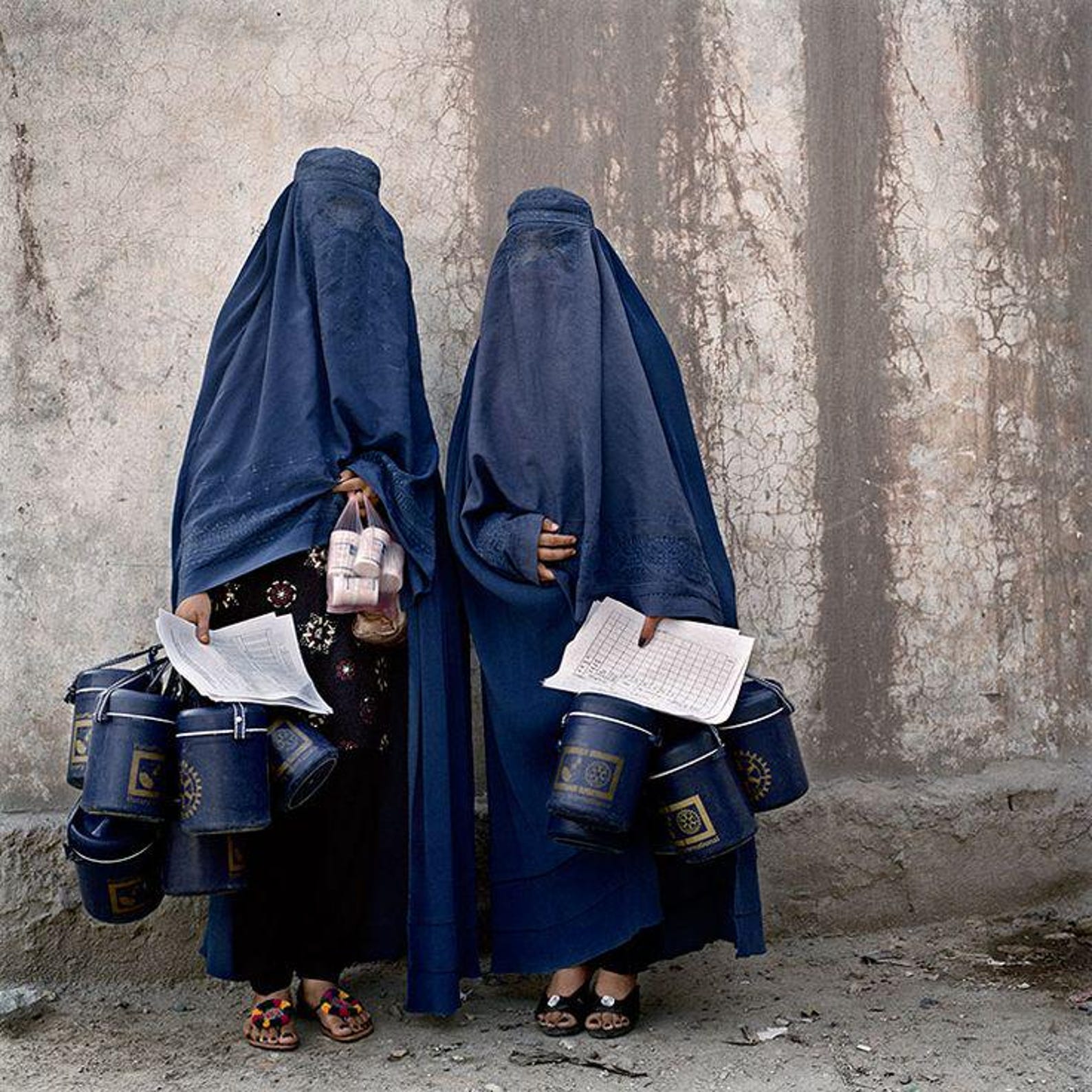 Ready to Dispatch Authentic Afghan Dark Blue Burqa: Chadari Blue Burka ...