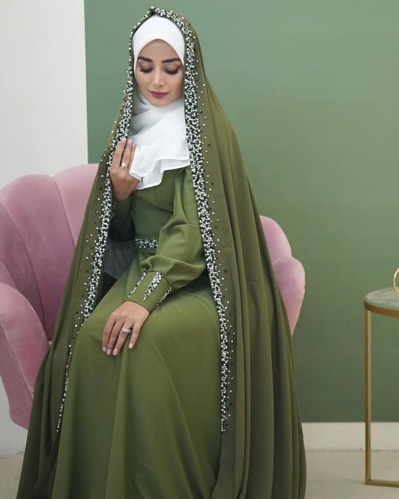 Full Length Chadar E Uqad – Overhead Front Open Veil, Modest Women’s ...