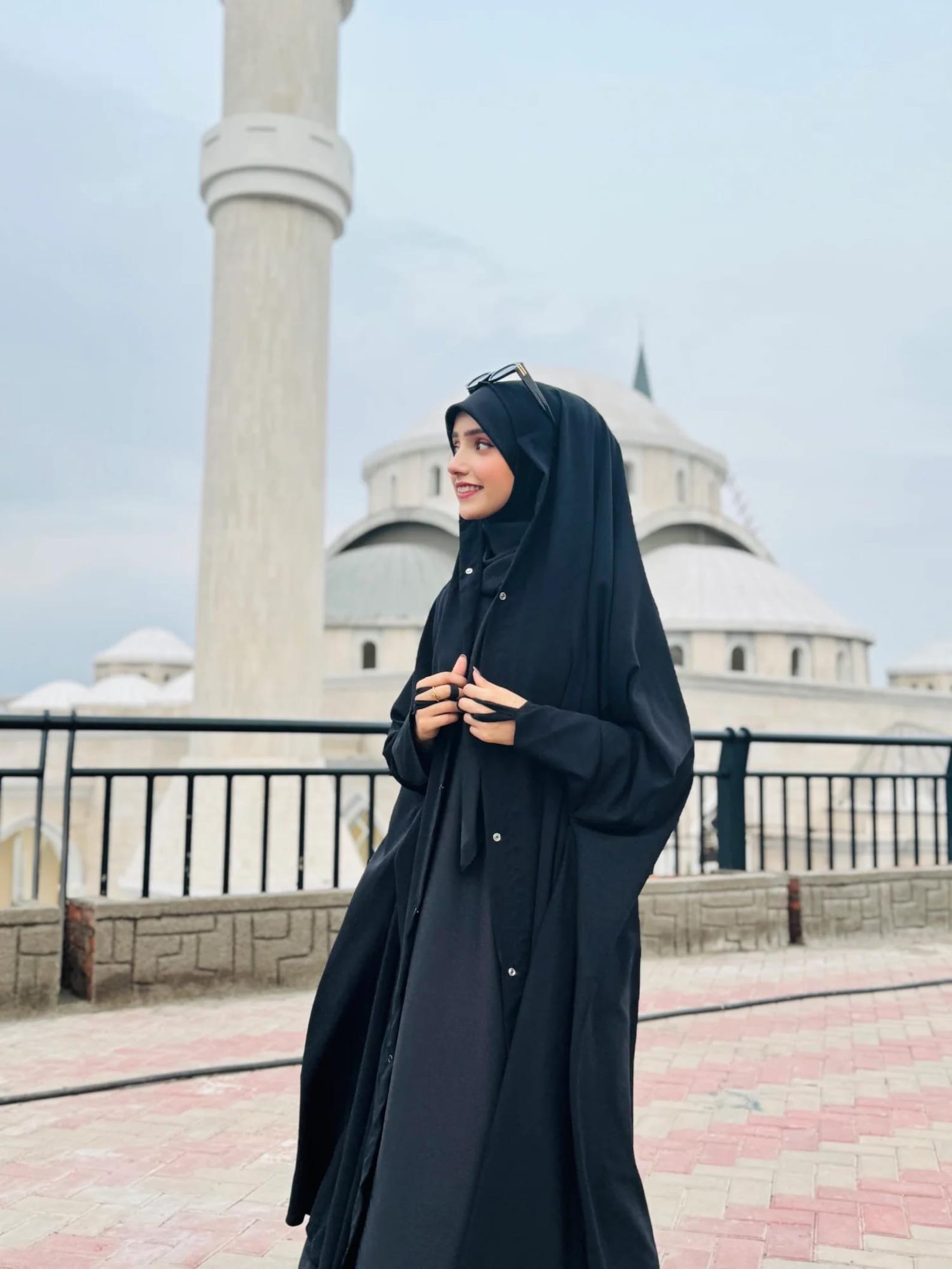 Full Length Black Chador – Overhead Front Open Abaya, Modest Women’s ...