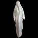 Women’s White Chador, Full Length Chadar With Sleeves, Overhead Front ...