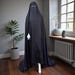 Black Niqabi Burqa: Split Eyes Kashmiri Nikab Burka With Arm Holes, No ...