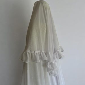 Handmade Islamic Kashmiri Burqa With Floral Eyes Mesh, Sleeveless ...