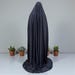 Black Niqabi Burqa: Split Eyes Kashmiri Nikab Burka With Arm Holes, No ...