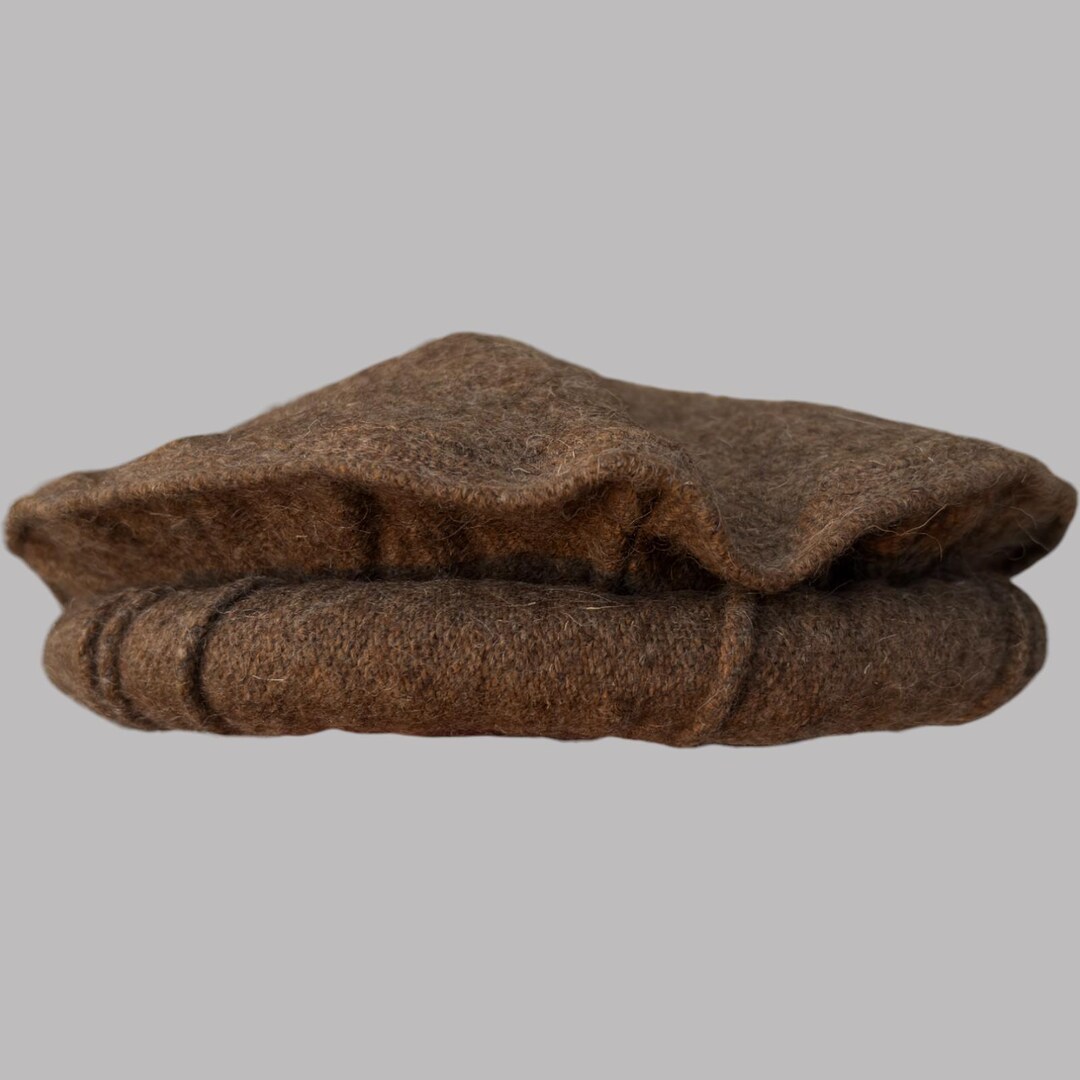 Handmade Brown Afghan Pakol Hat, Chitrali Wool Pakul Topi Beret, Ethnic ...