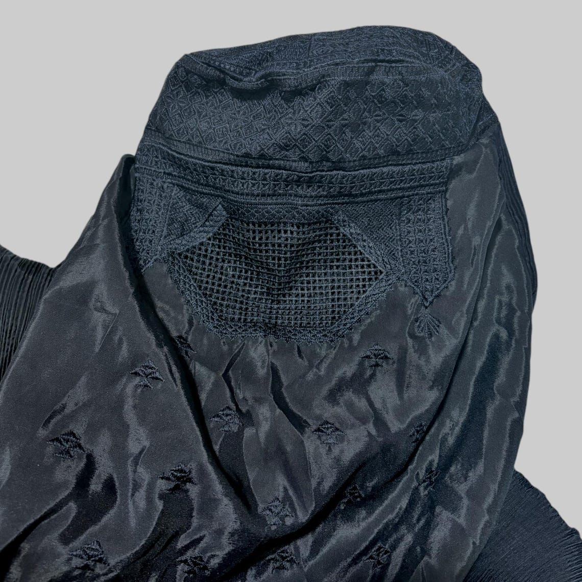 Ready to Dispatch Authentic Afghan Dark Blue Burqa: Chadari Blue Burka ...