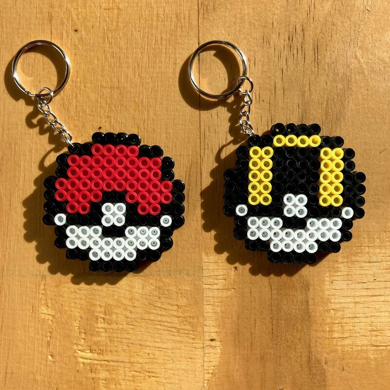 Pokeball Fuse Beads - Etsy