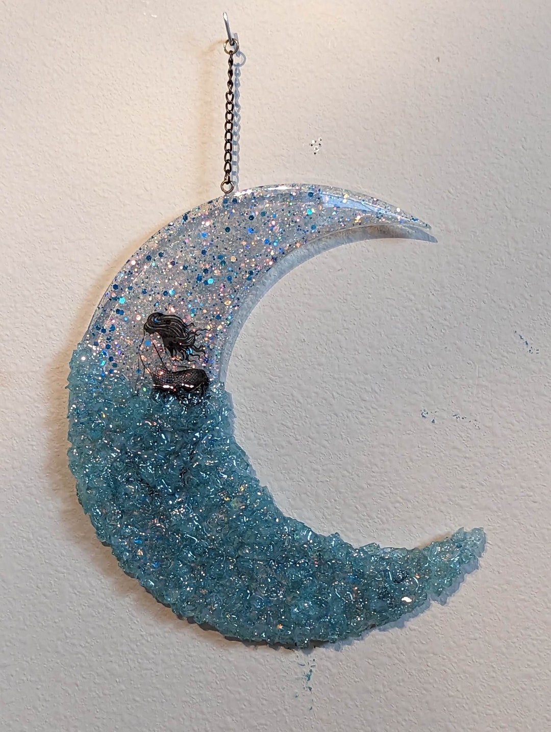 Resin Moon Wall Hangings - Etsy