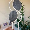 DNA Houseplant Trellis Simple Double Helix Lasercut Wooden Trellis ...