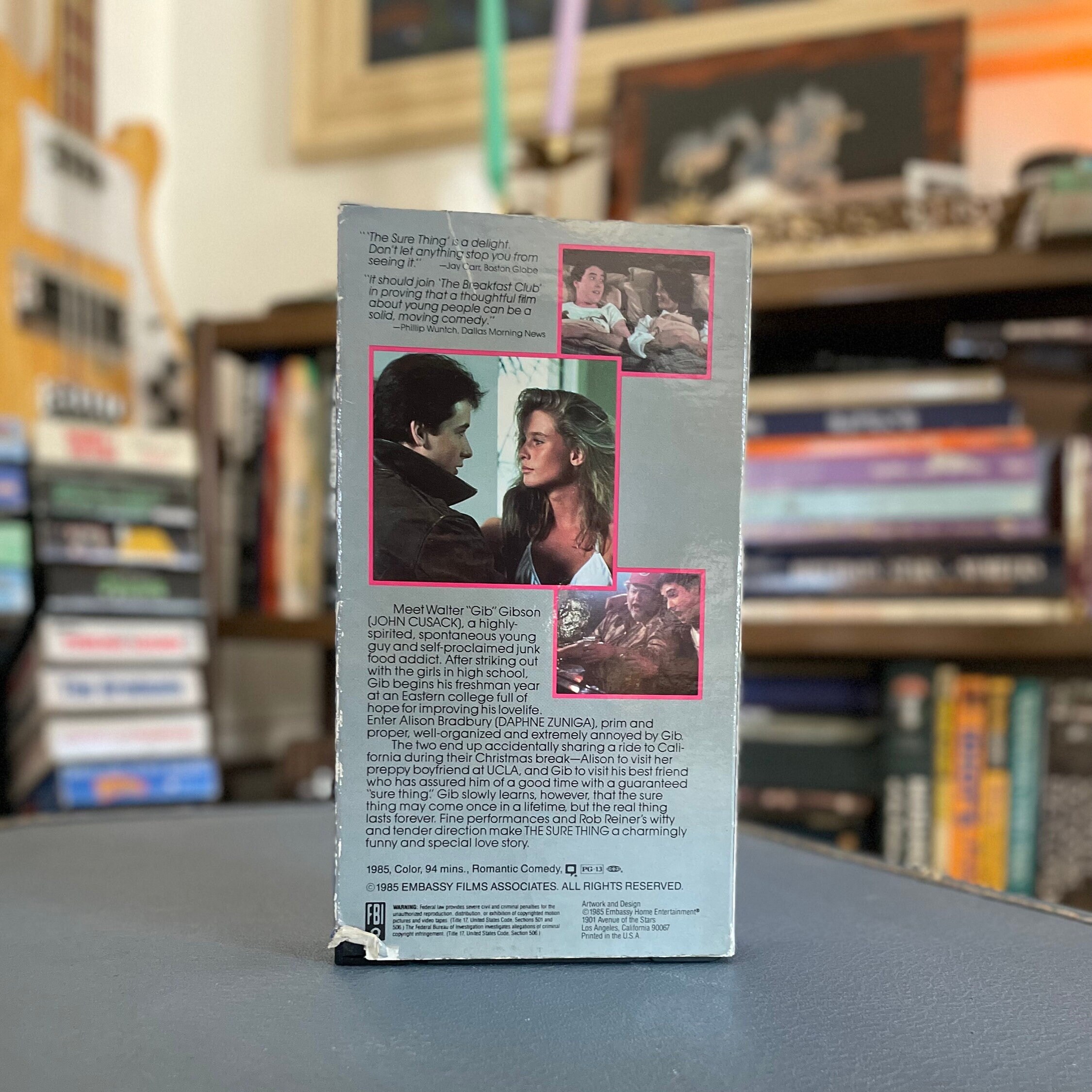 Pickatape Vintage Teen Romcom VHS Sixteen Candles / A Sure - Etsy