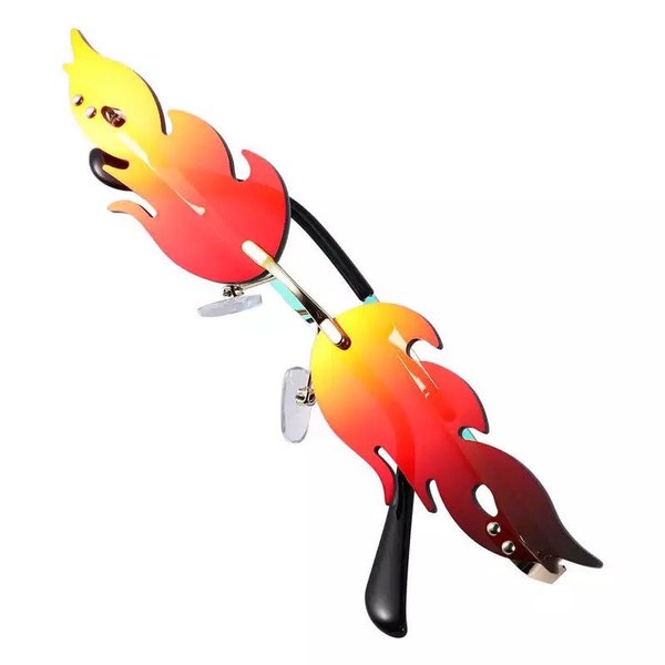 Flame Sunglasses - Etsy